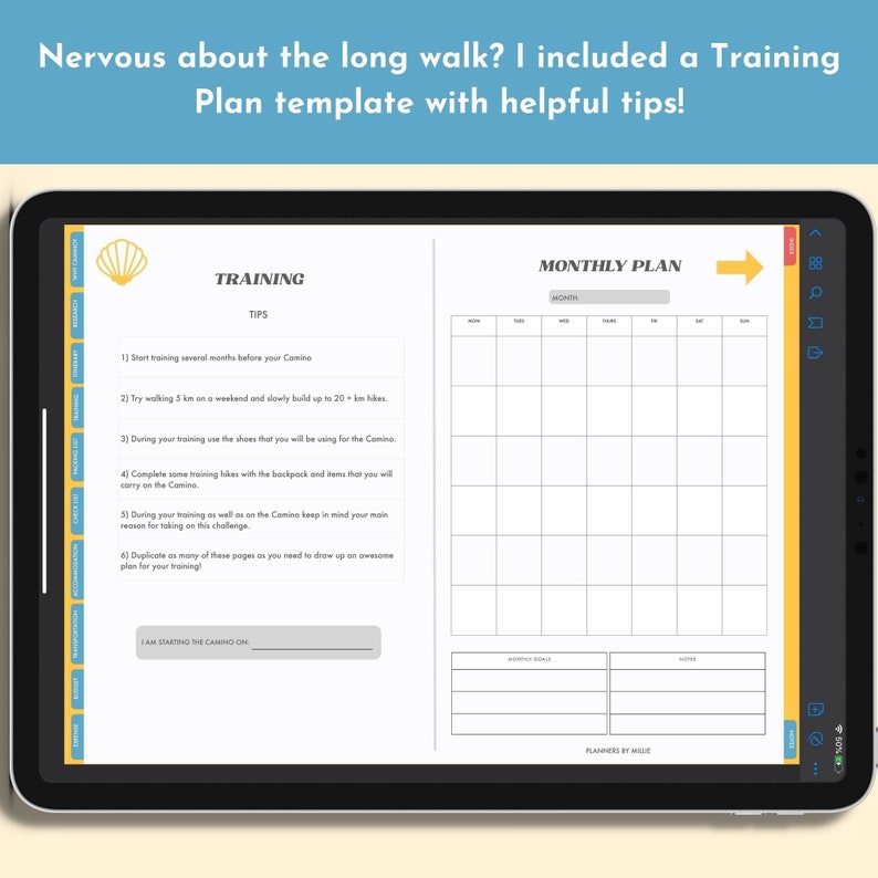 Camino De Santiago Buen Camino Digital Journal Camino - Etsy