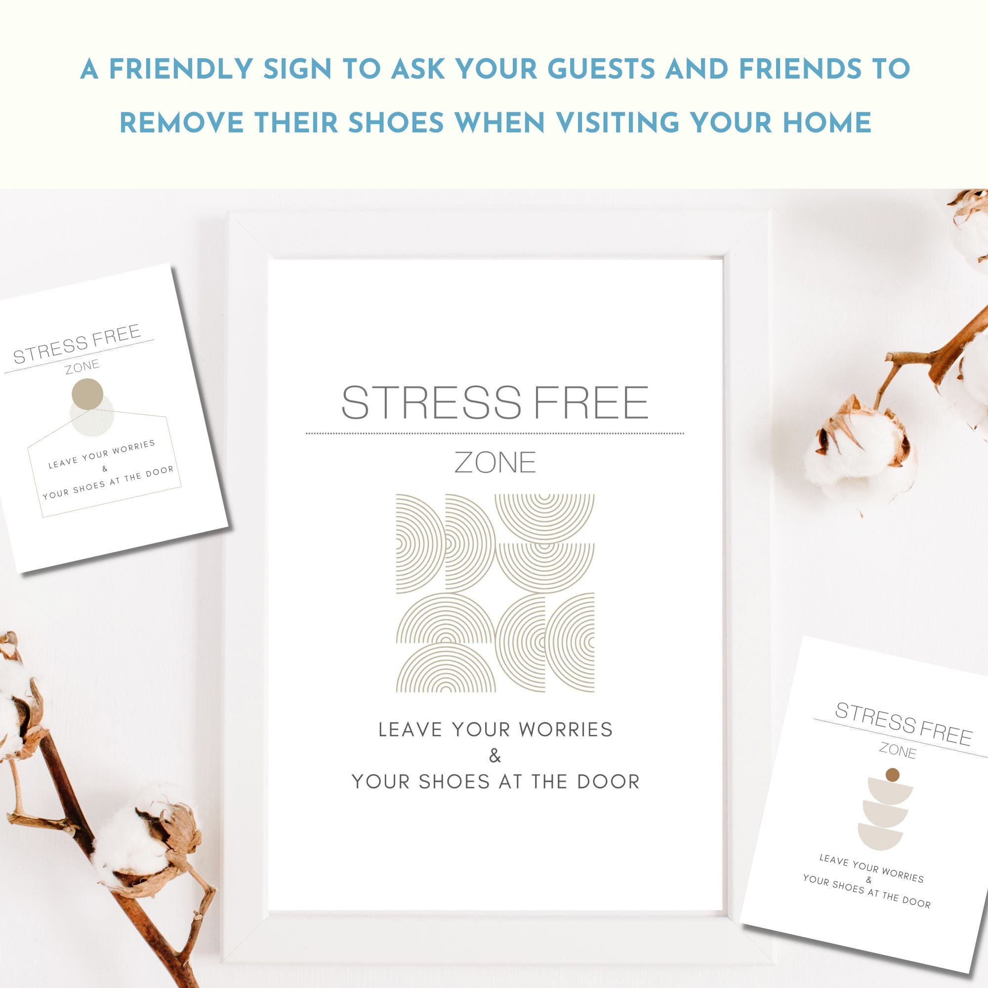 Printable Signs for Rental Conserve Water Sign Septic Sign Bathroom ...