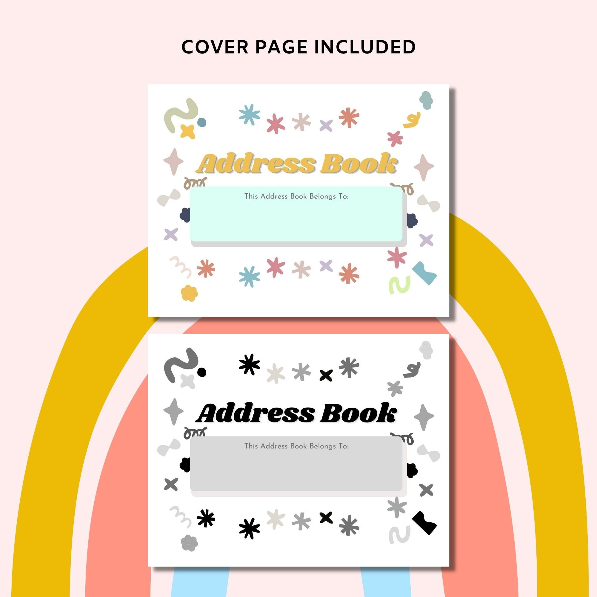 Kids Printable Busy Book Activity Address Practice Homeschool Learning ...