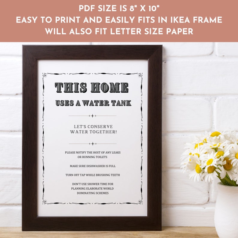 Do Not Waste Water Sign - Printable Save Water Sign - Drought Sign ...