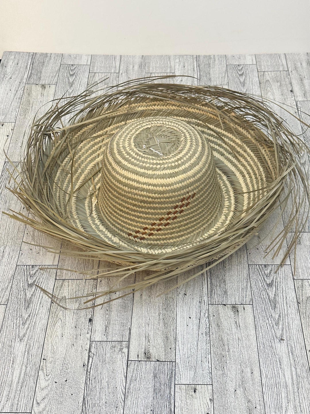 Handmade Straw Haitian Hat/ Chapo Pay - Etsy