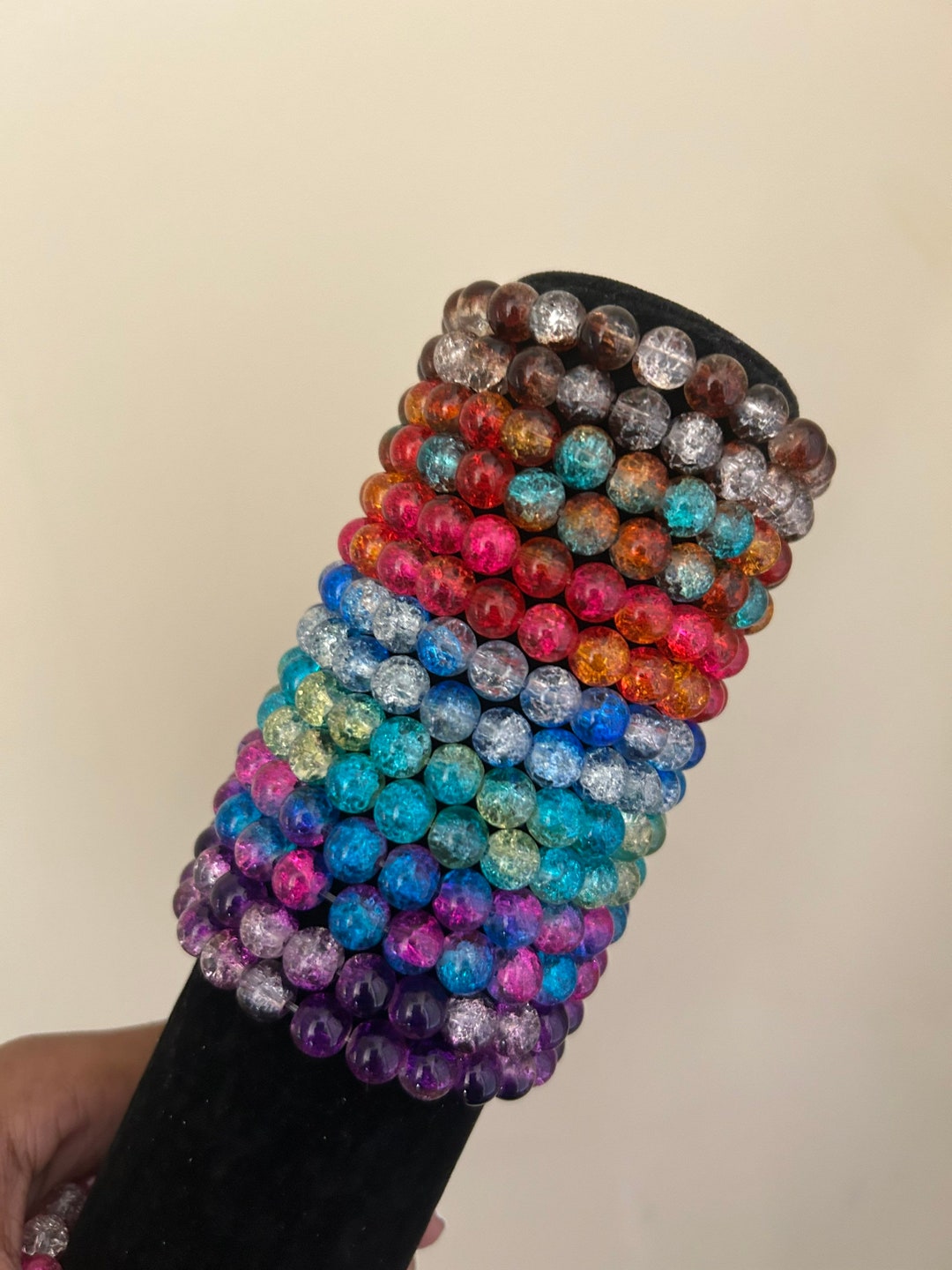 Marble Rush Beaded Bracelets - Etsy