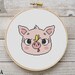 Pig Cross Stitch Pattern Cross Stitch Pattern Cute Piggy Cross Stitch ...