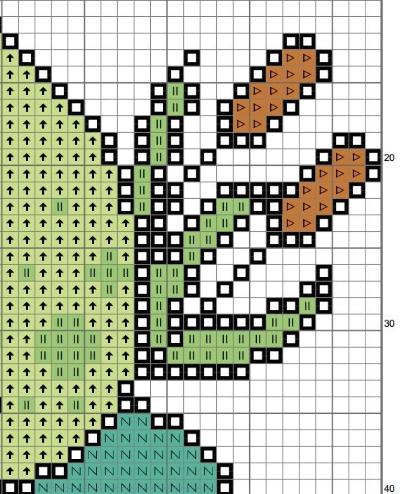 Frog Cross Stitch Pattern Simple Frog Cross Stitch Modern - Etsy