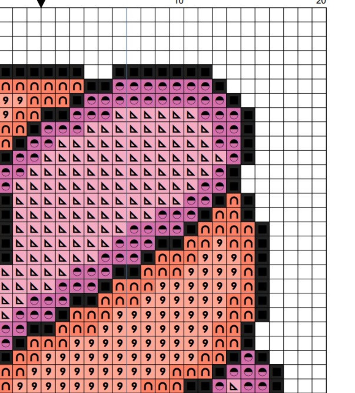 Ice Cream Cross Stitch Pattern Ice Cream Cross Stitch Simple - Etsy