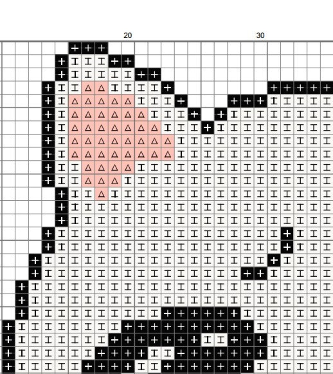 Cat Cross Stitch Pattern Cat Embroidery Simple Cat Cross - Etsy