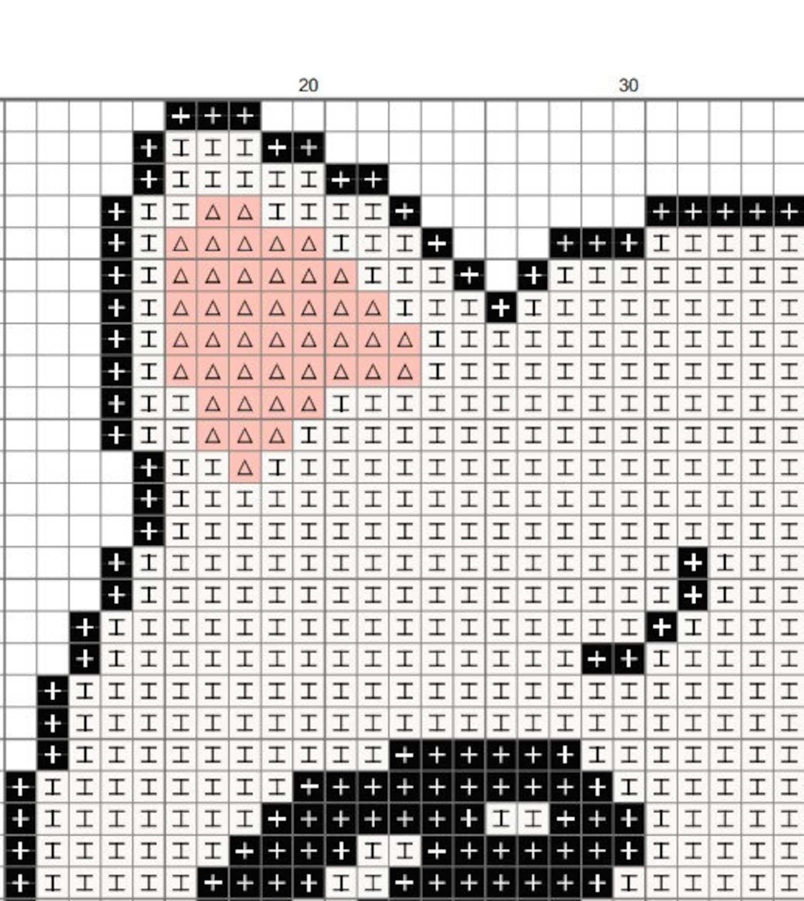 Cat Cross Stitch Pattern Cat Embroidery Simple Cat Cross - Etsy