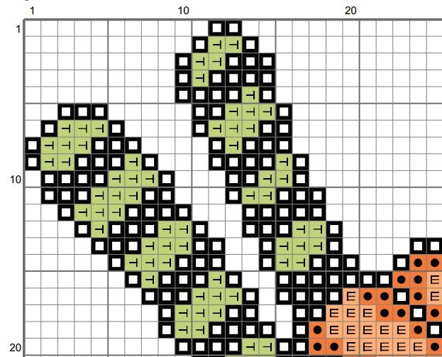 Halloween Cross Stitch Pattern Halloween Cross Stitch Printable PDF ...