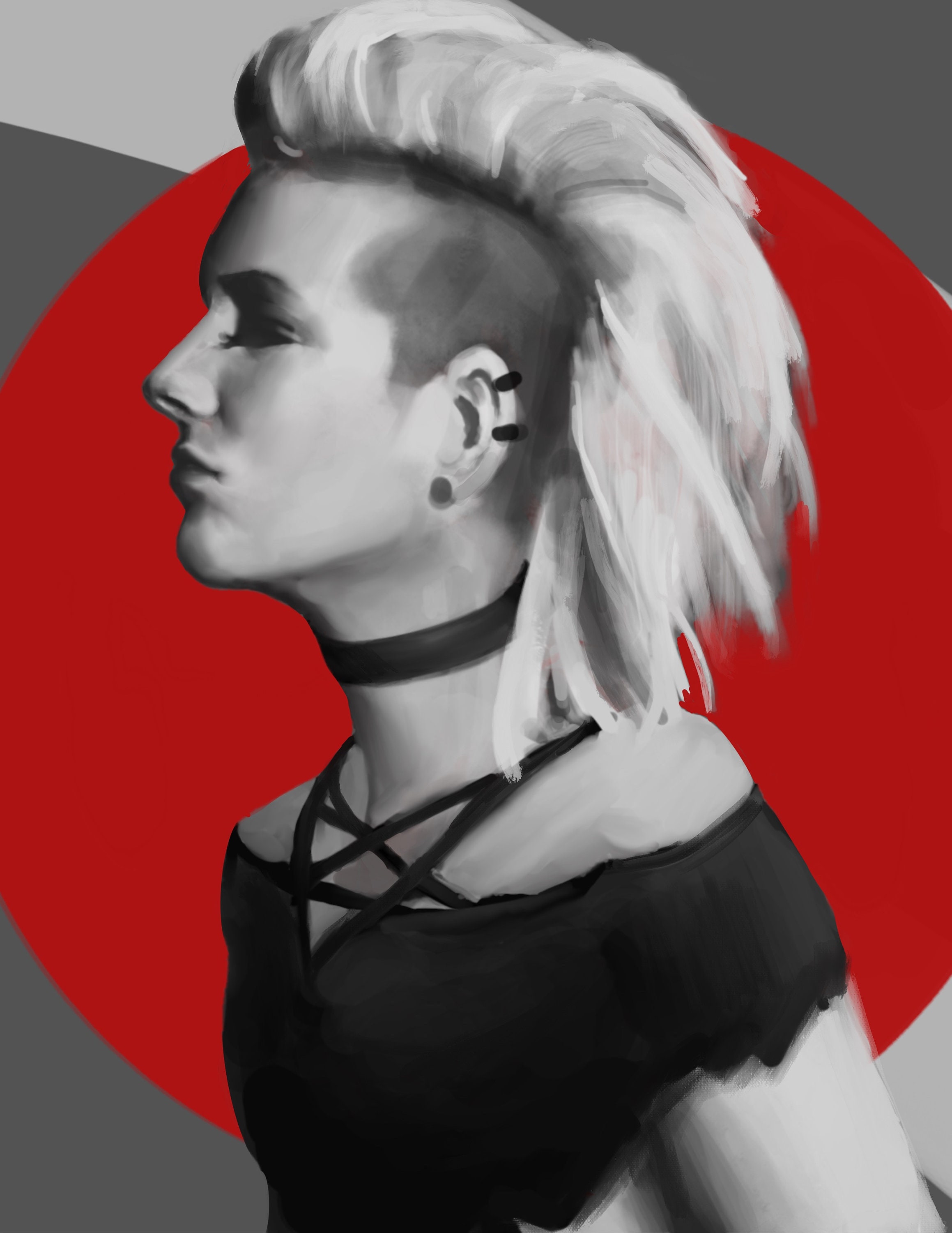 Human Loona Print - Etsy