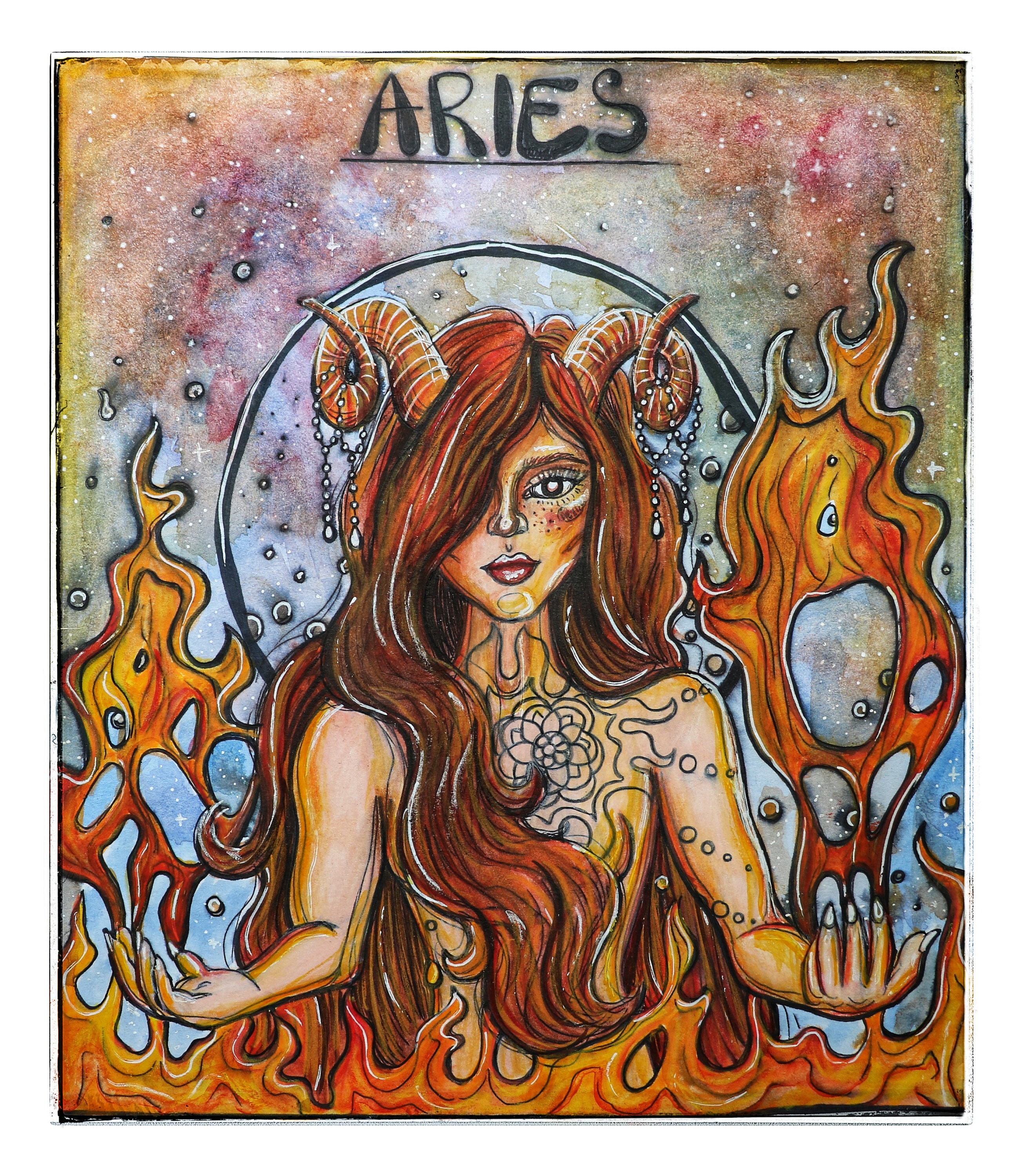 Easy Aries Drawings