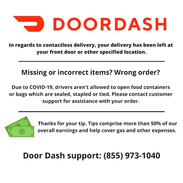 Uber Door Dash - Etsy