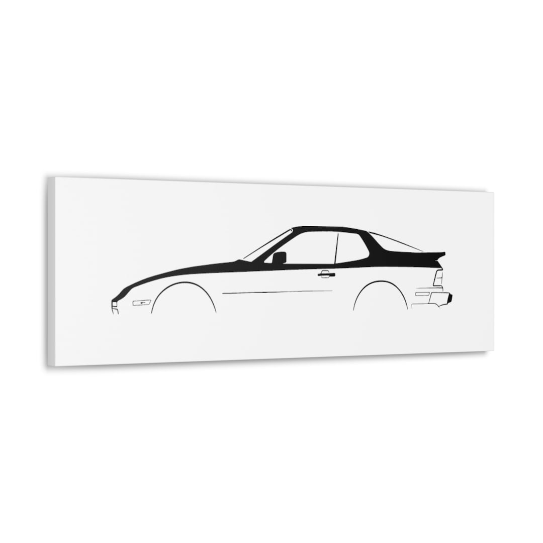 944 Silhouette Toile Wrap Wall Art - Etsy France