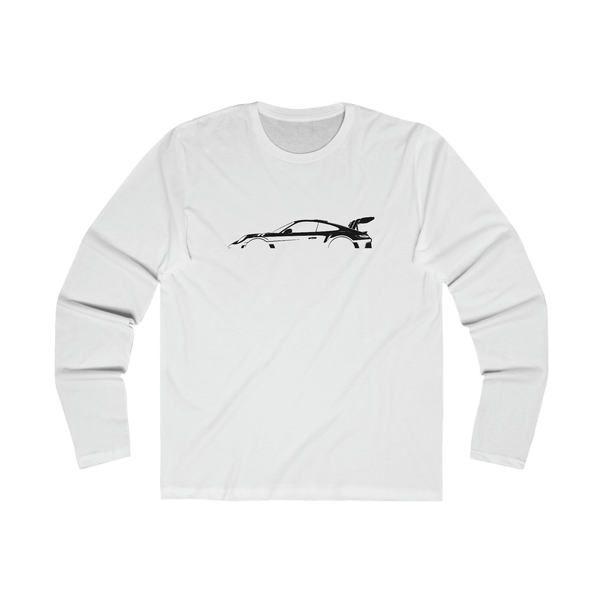 911 GT3 RS 992 Silhouette Unisex Long Sleeve Crew Tee/t-shirt - Etsy