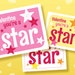 Kids Valentine Cards, You're A Star Valentine, Classroom Valentine ...