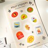 Groceries Sticker Pack, Cute Stationery, Farmer's Market Stickers ...