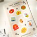 Groceries Sticker Pack, Cute Stationery, Farmer's Market Stickers ...