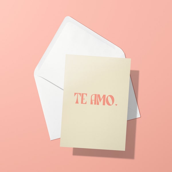 Te Amo - Etsy