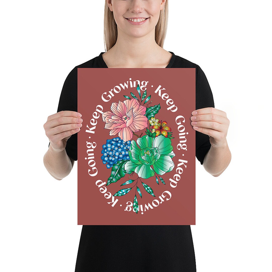 Zen Den Poster | Self Care Gift for Mental, Physical, Speech Health ...