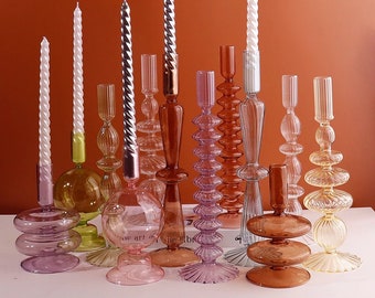 Candle Holder Vases | Etsy