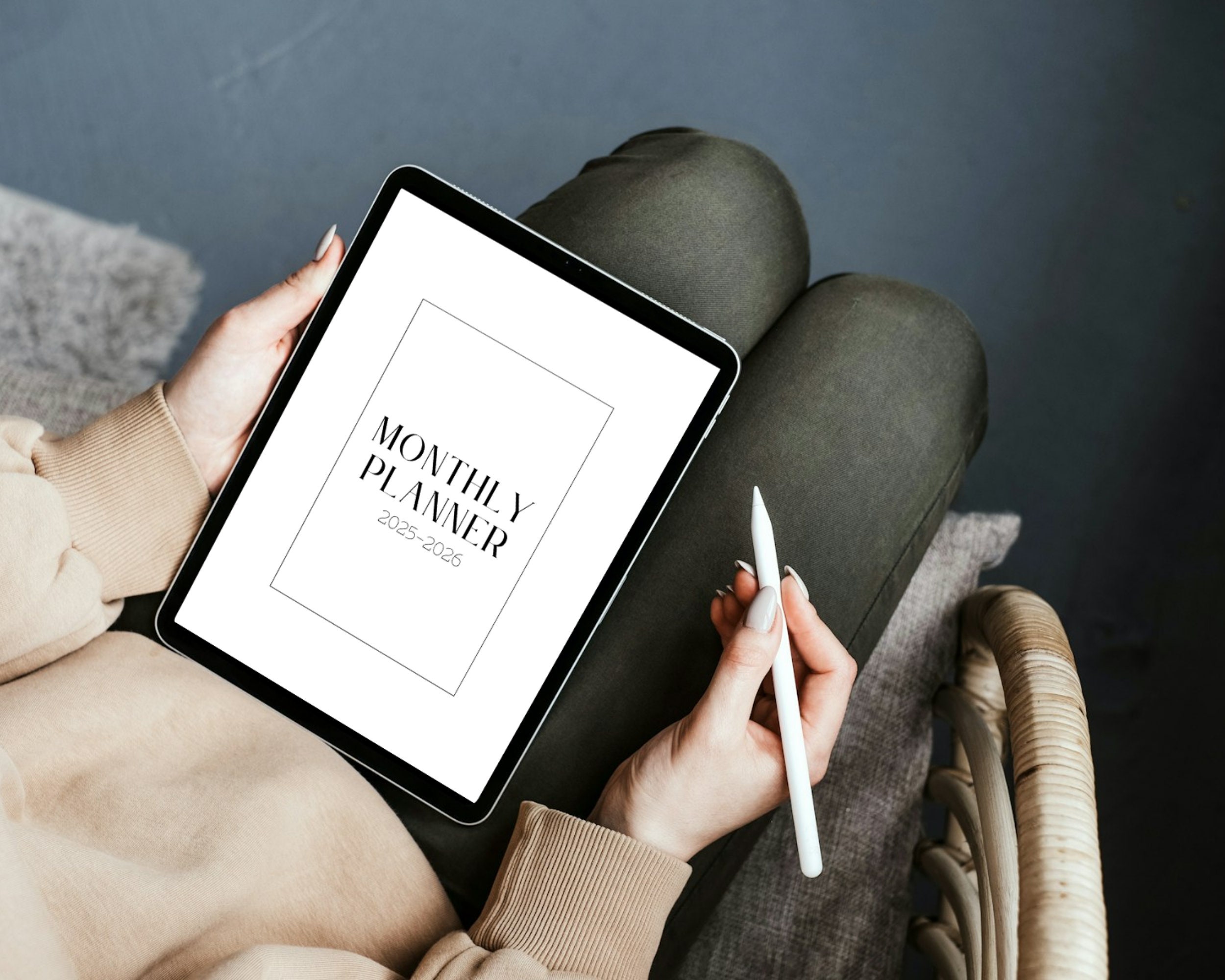 2025-2026 Monthly Planner | Digital Planner | Printable Planner ...