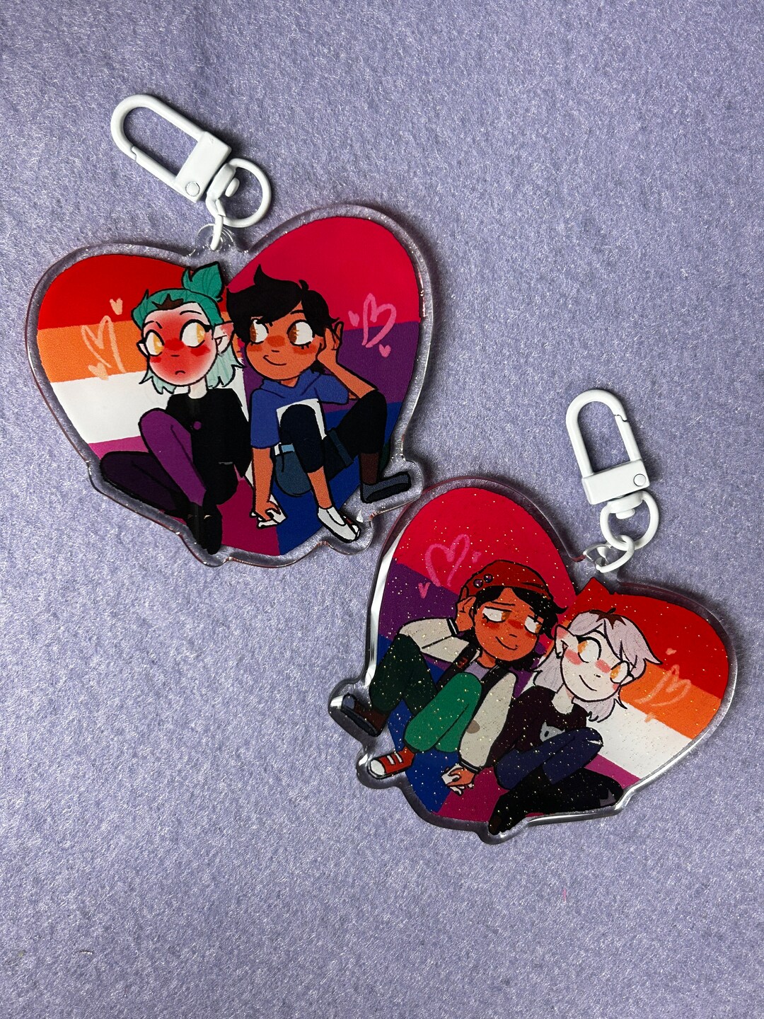 Lumity Double Sided Keychain TOH - Etsy