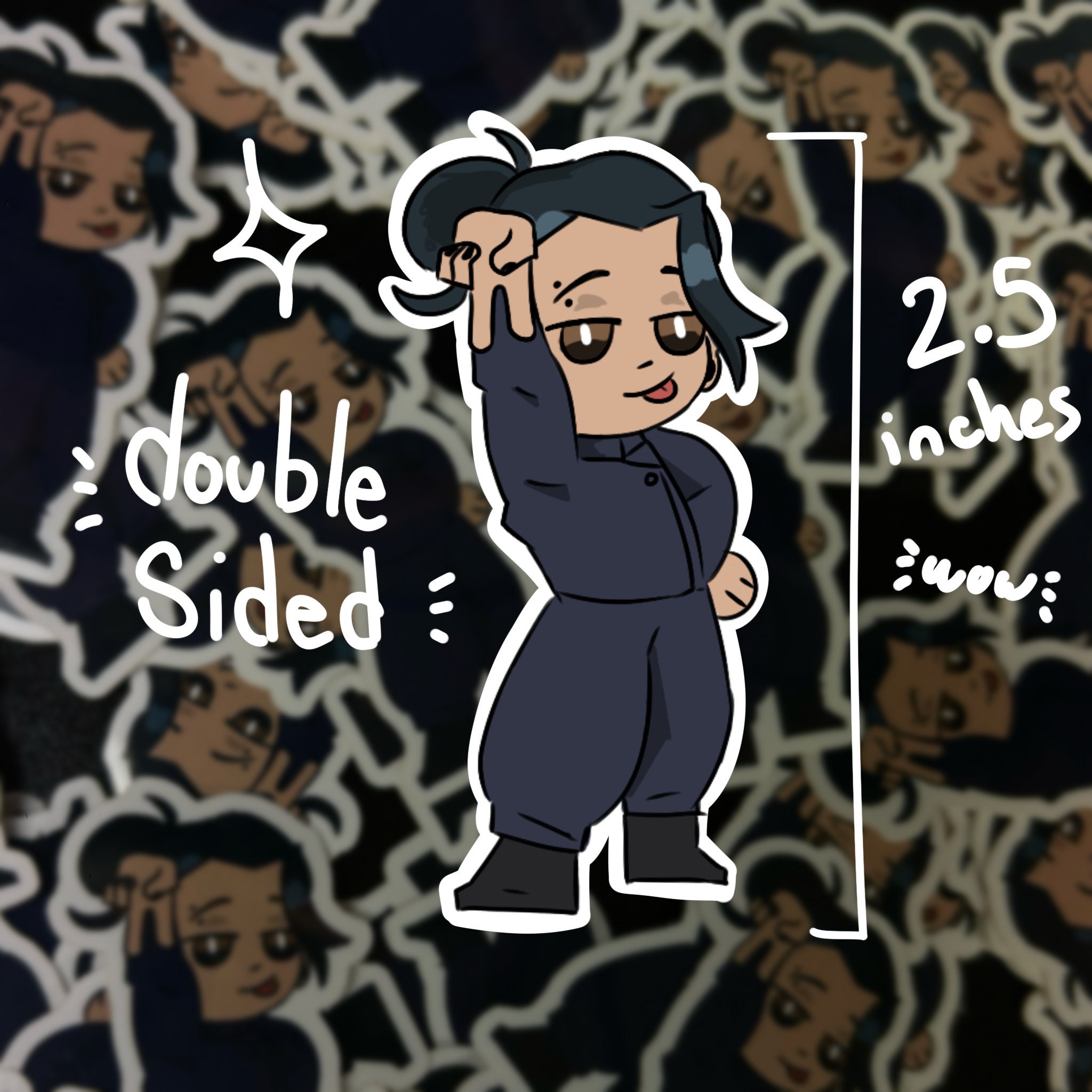 Satosugu Keychains | Strongest Duo Keychains | Clear Acrylic Keychains ...