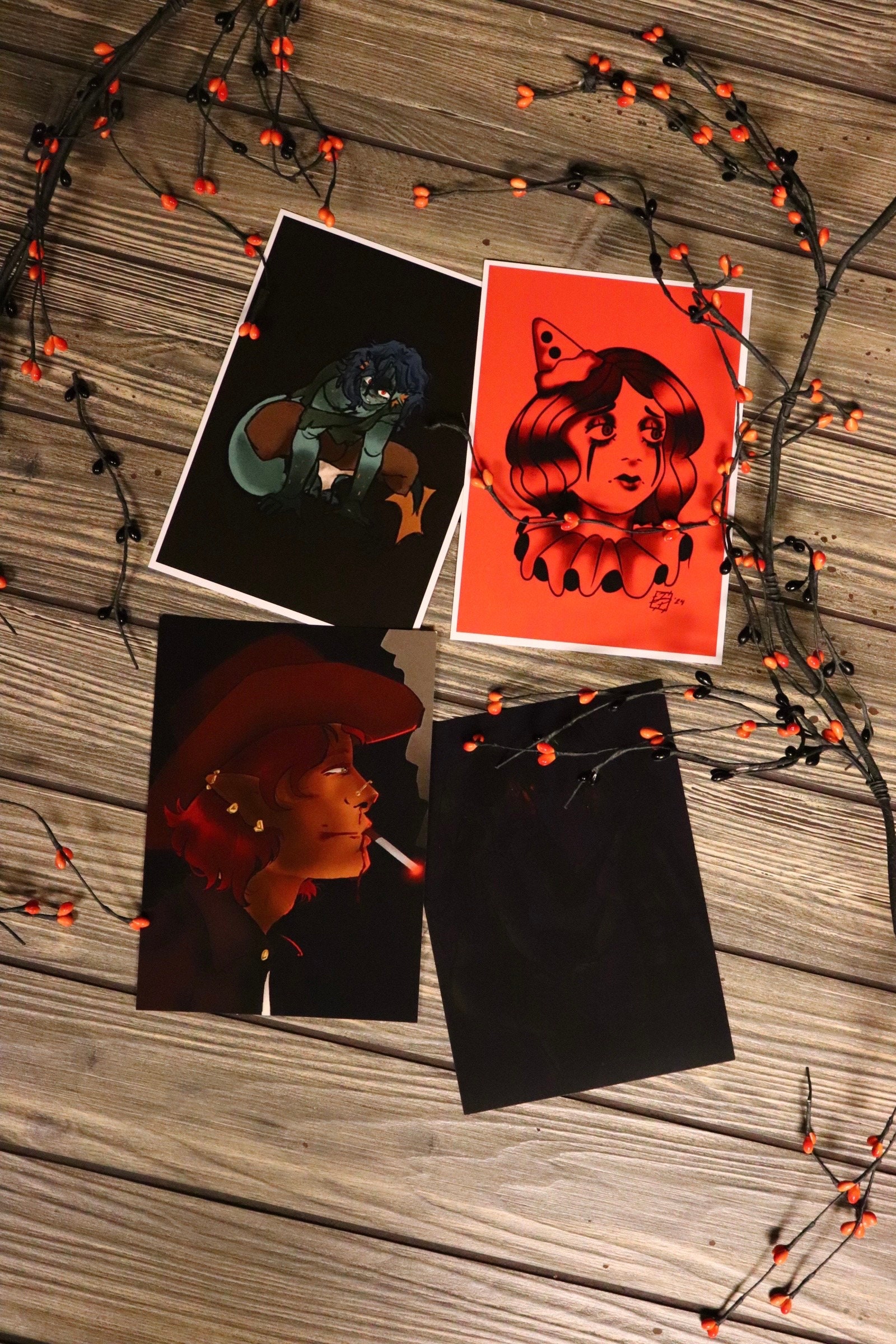 Original Dnd OC Print | Cowboy Elf Print | 5x7 Print | 5x7 OC Print - Etsy