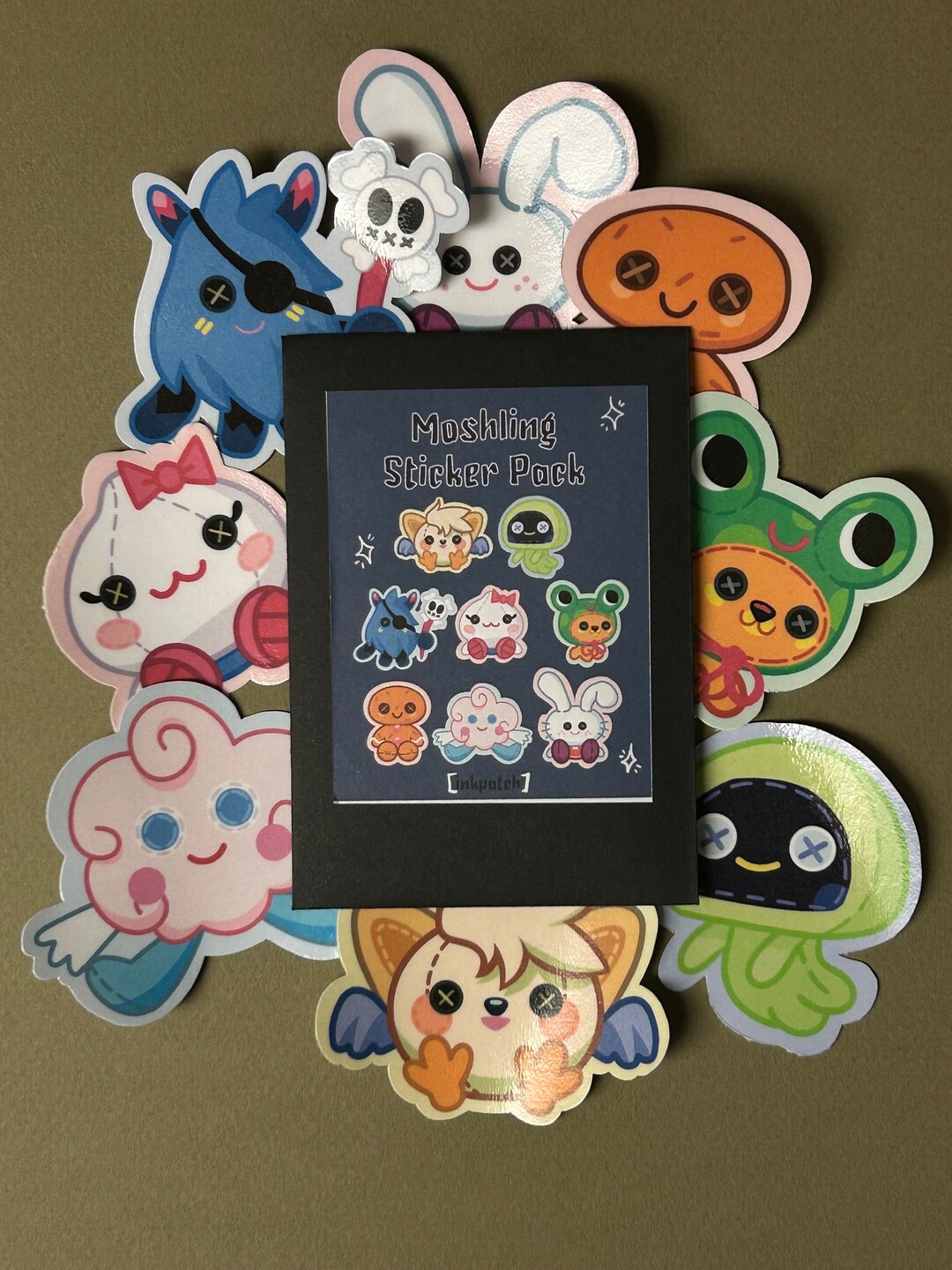 MM Sticker Packs Moshi Sticker Group Sticker Bag - Etsy