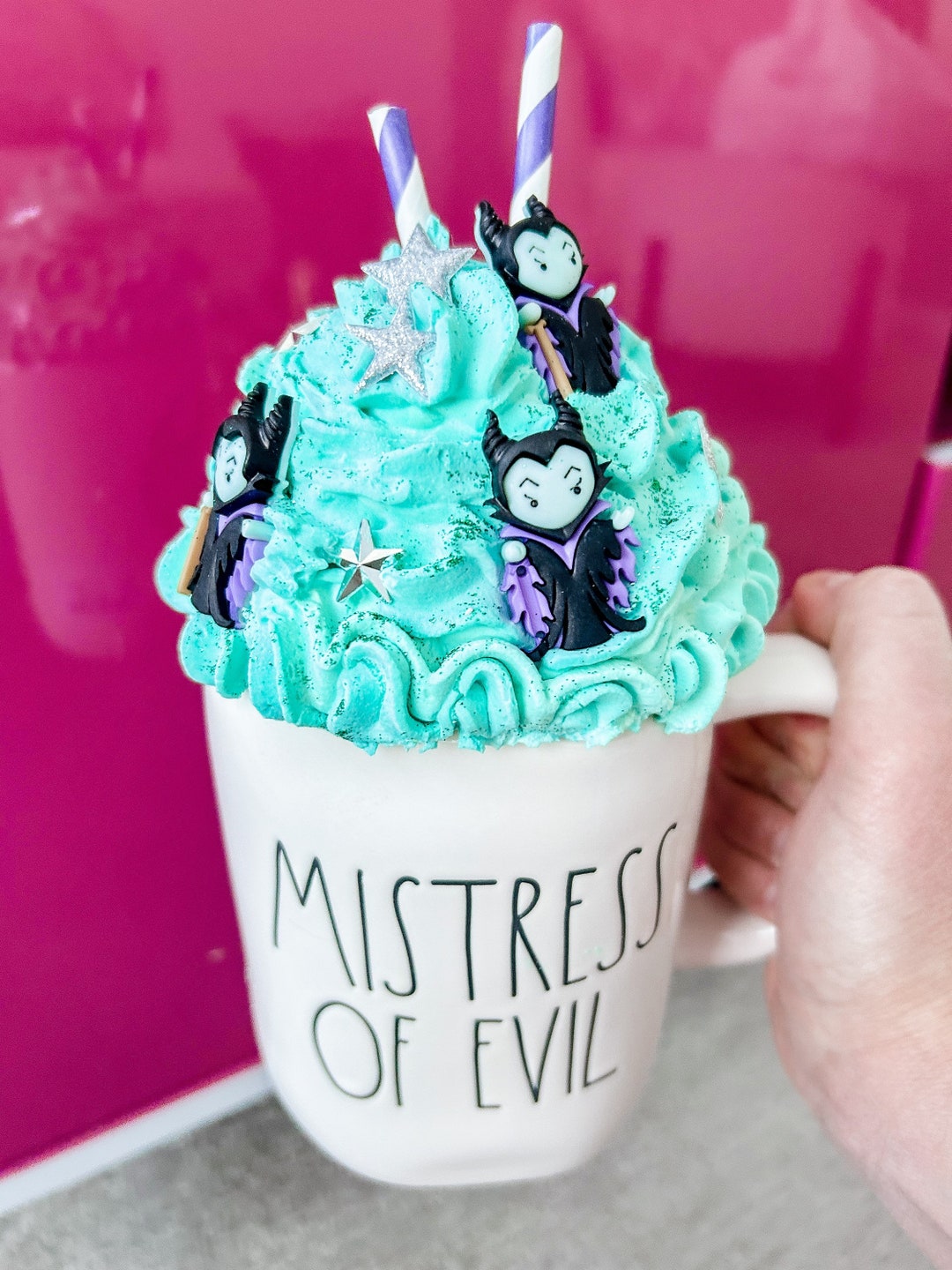 Maleficent Mistress of Evil Faux Whipped Topper - Etsy