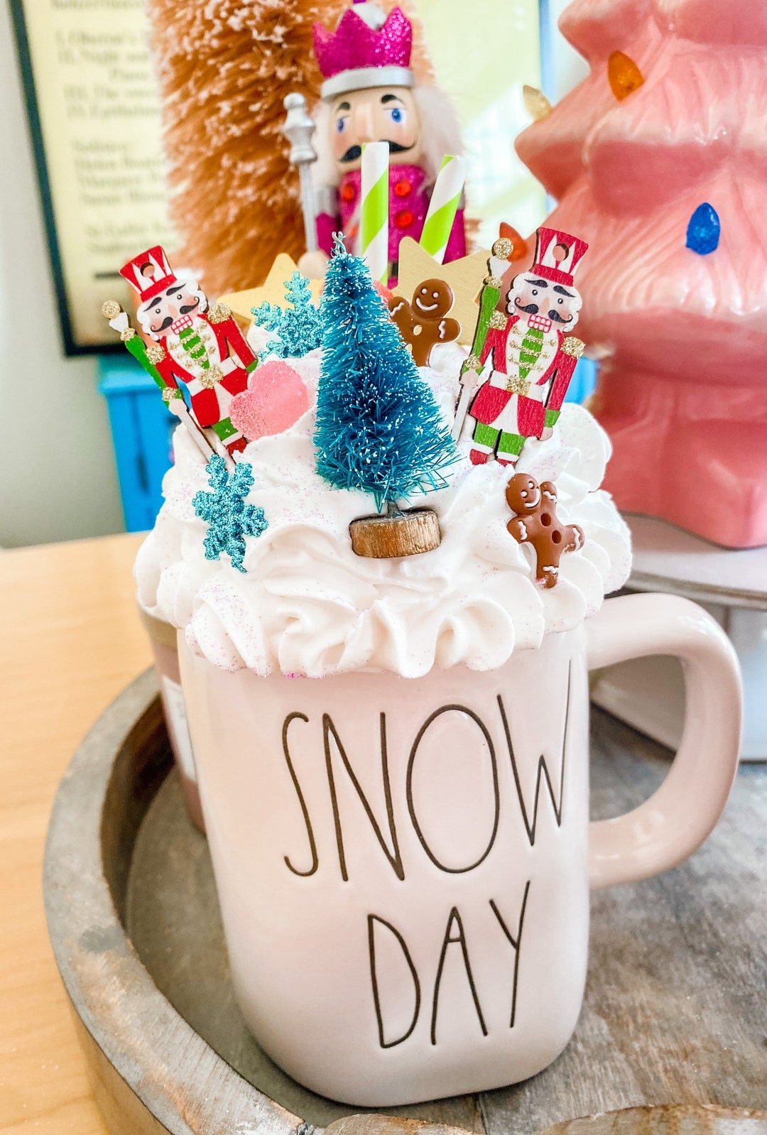 Nutcracker Suite Faux Whipped Topper - Etsy