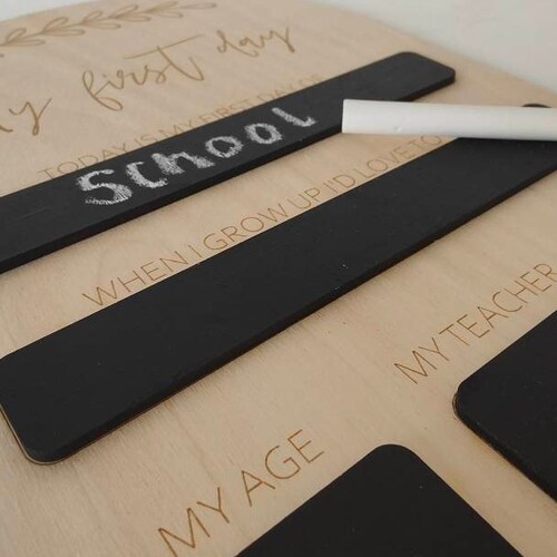 First Day of School Sign Chalkboard 1st Day of School - Etsy