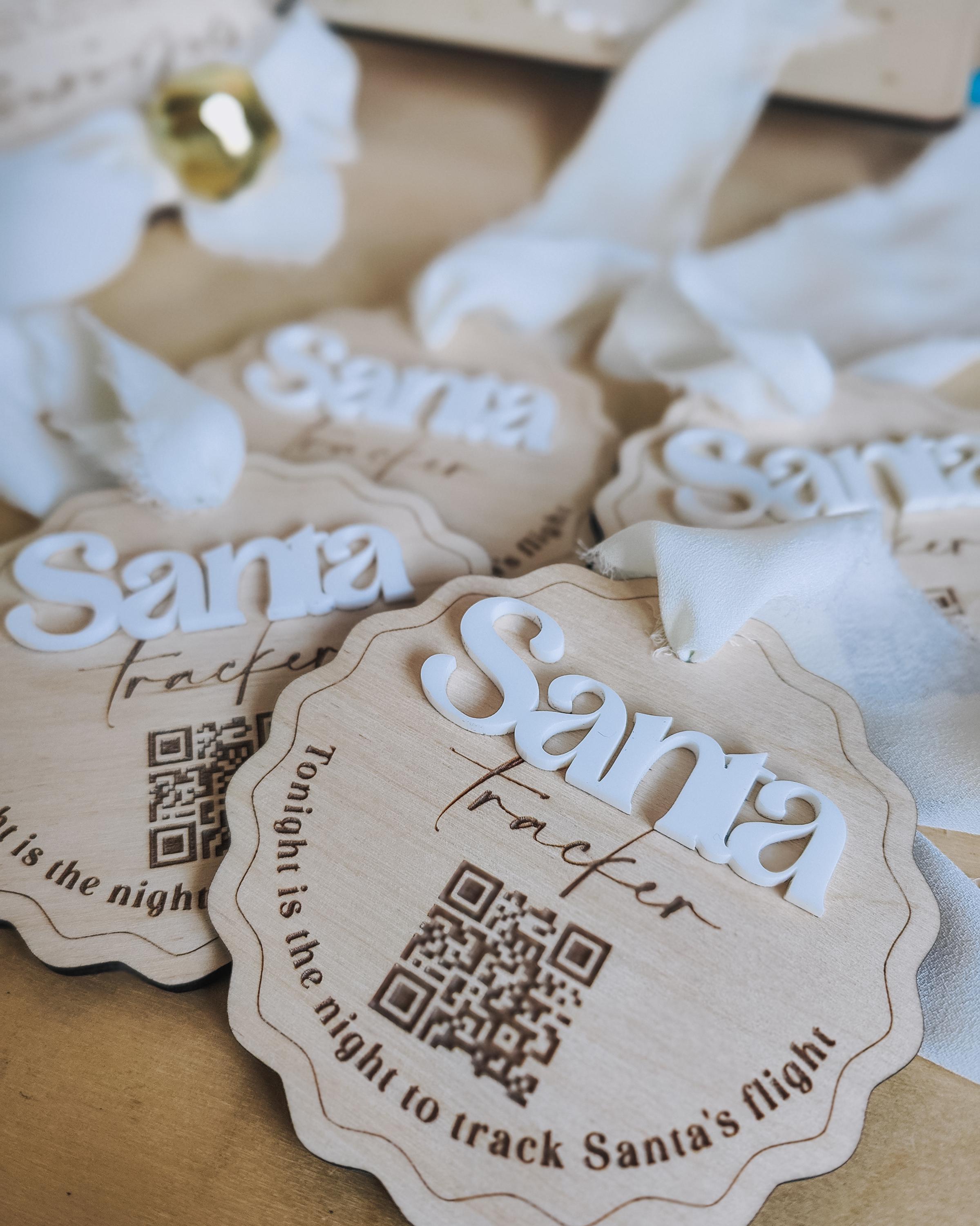 Santa Tracker | Interactive Christmas Bauble | Christmas Decoration - Etsy