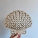 Rattan Seashell | Boho Nursery Decor | Rattan Effect Shell | Mermaid ...
