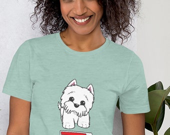 Westie T Shirt - Etsy