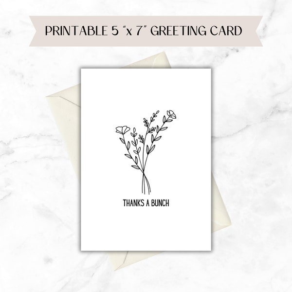 Thanks a Bunch - Etsy