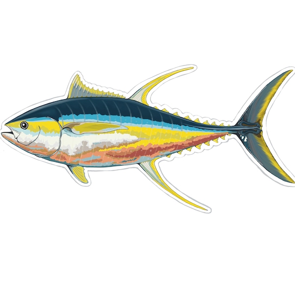 Yellowfin Tuna - Etsy