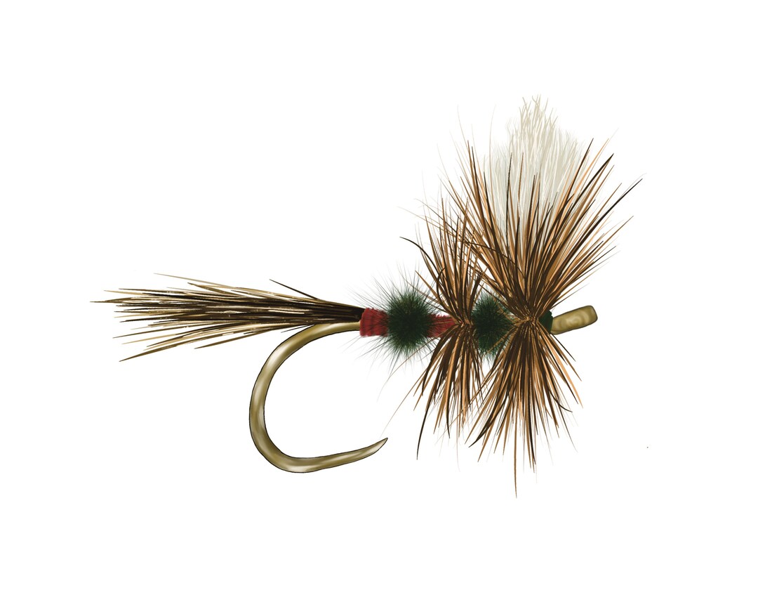 Dry Fly Royal Wulff Sticker - Etsy