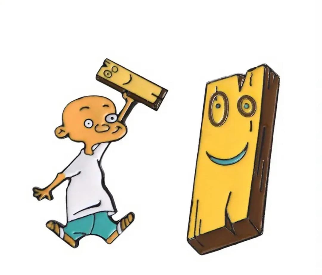 Ed Edd N Eddy Pin Jonny and Plank Rare Cartoon Anime Gift Enamel Pin ...