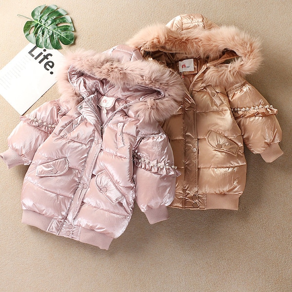 Girls Winter Coat - Etsy