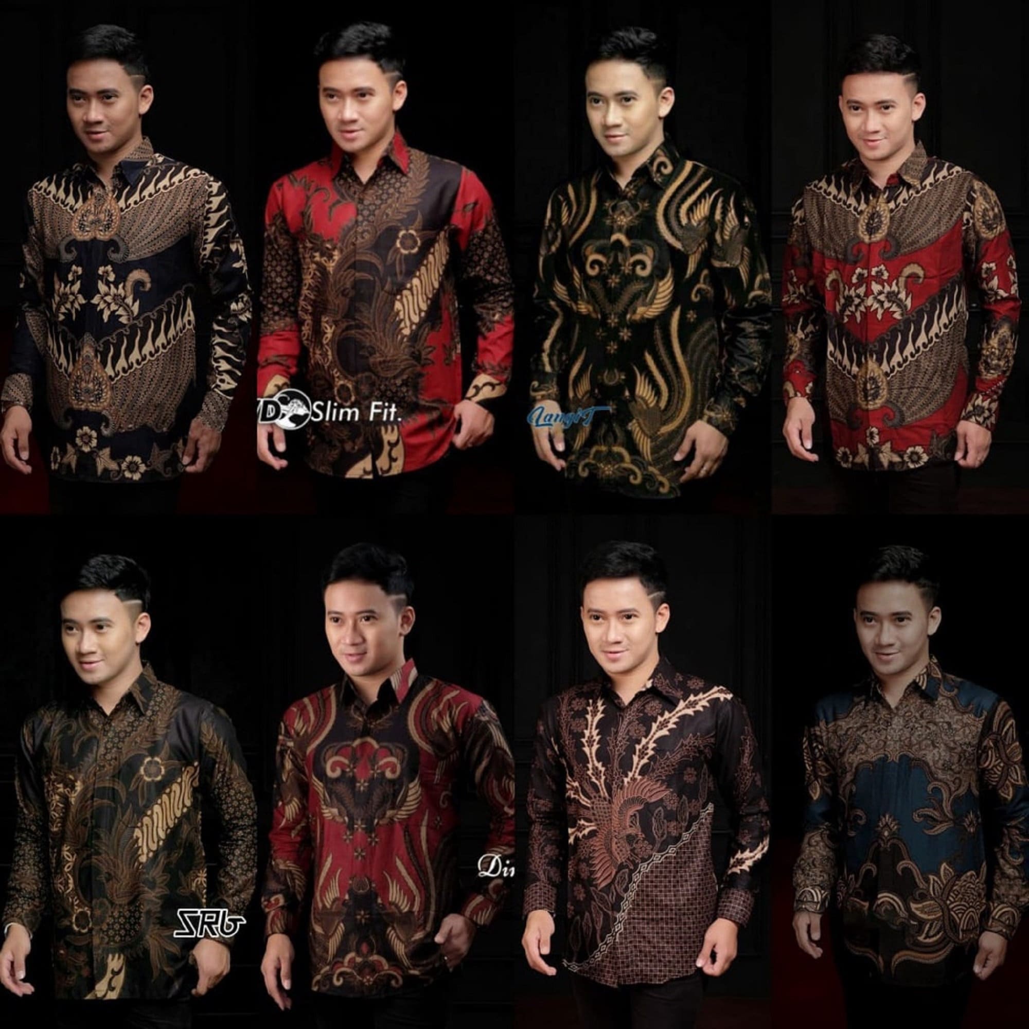 Indonesian Men Batik, Batik Shirt Men, Batik Pekalongan Exclusive ...
