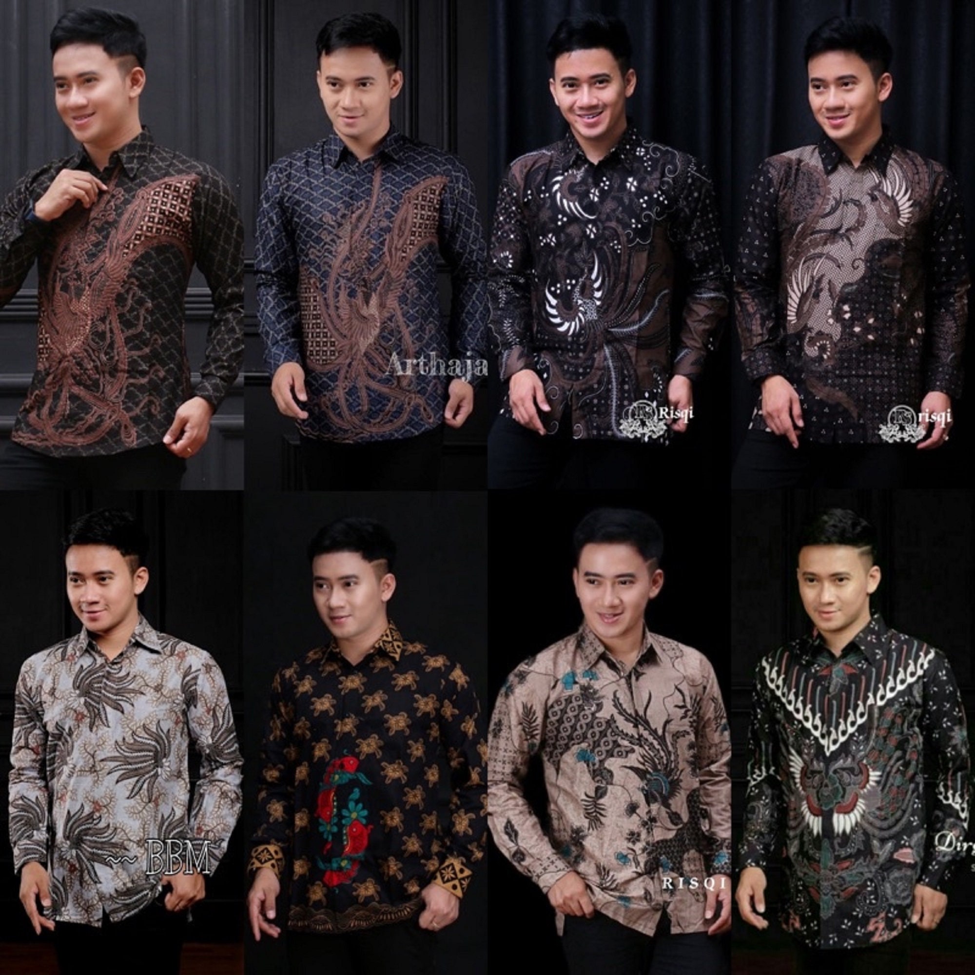 Indonesian Men Batik, Batik Shirt Men, Batik Pekalongan With Exclusive ...