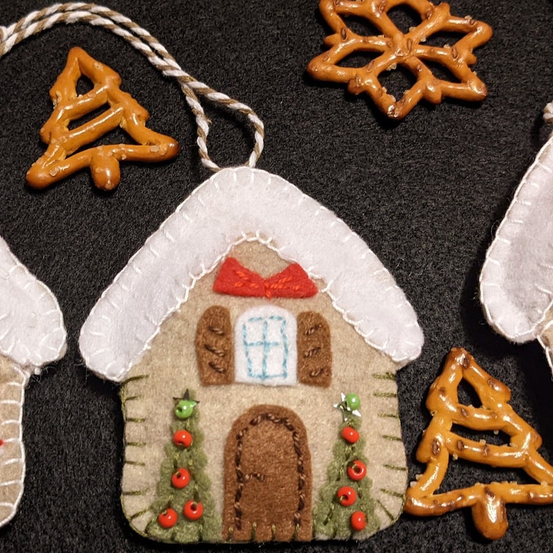 Felt Christmas Ornaments - Etsy