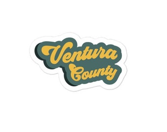 County Sticker - Etsy