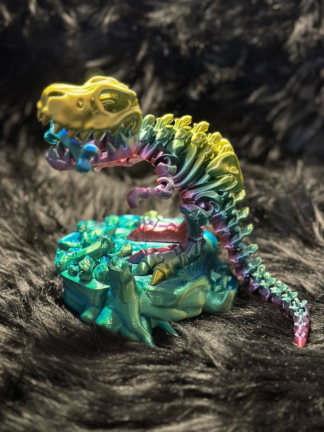 Fully Articulated T-rex and Stand - Etsy