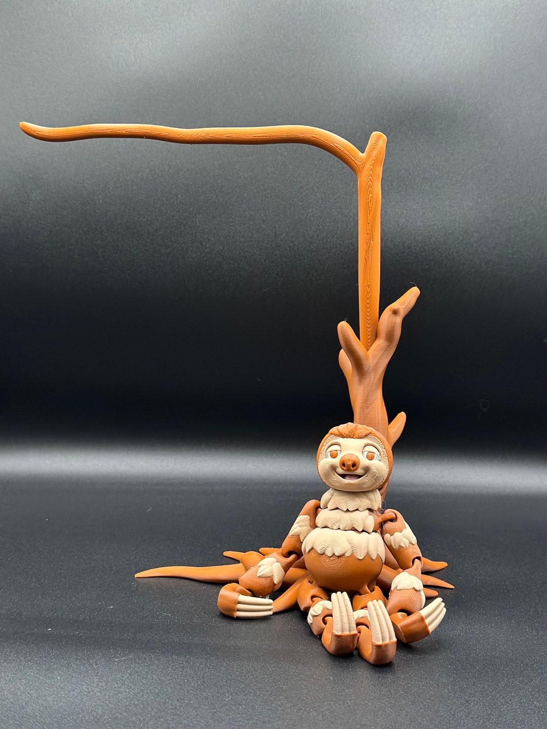 3D Printer Flexi Sloth and Tree Stand - Etsy