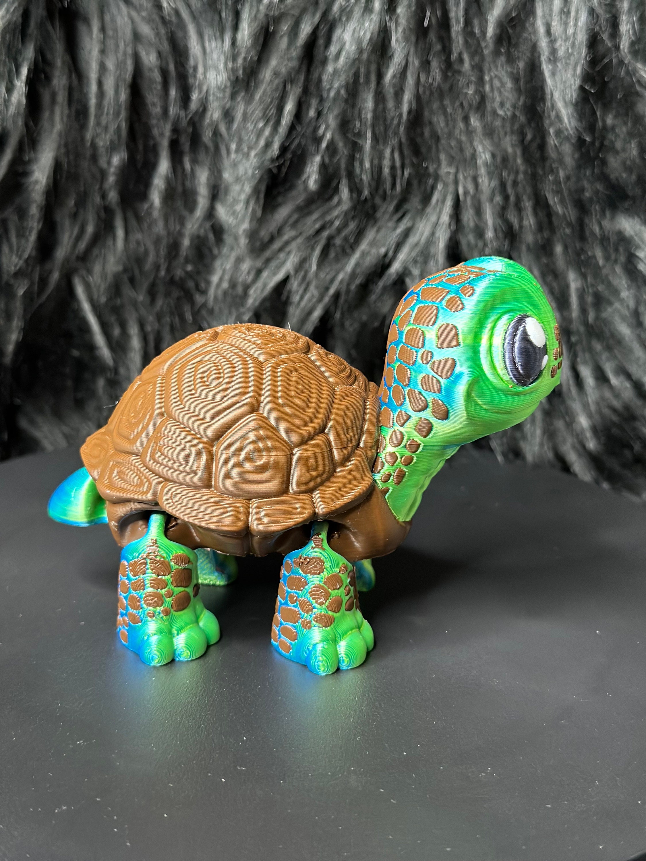 3D Printed Flexi Turtle - Etsy
