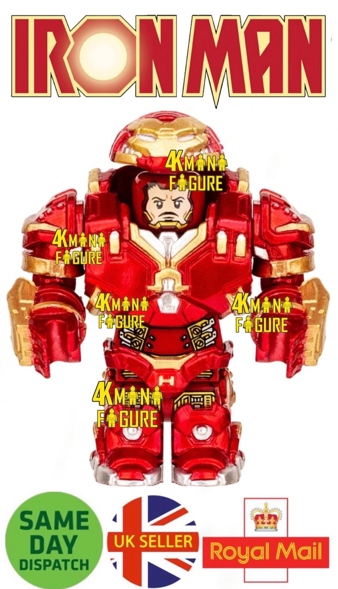 Hulkbuster Iron Man Fits Inside Custom New Minifigure - Etsy UK