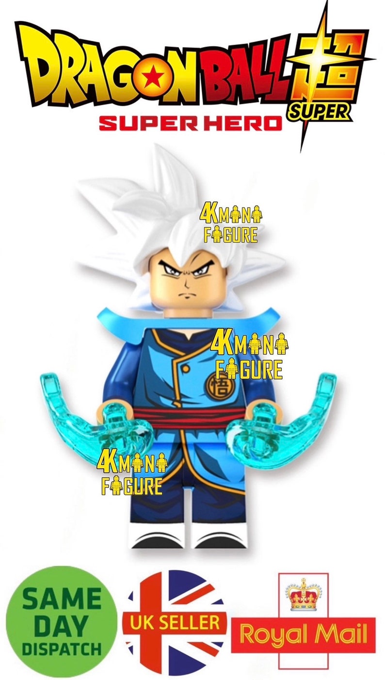 Dragon Ball Super Figure Goku UI Ultra Instinct Grand Priest - Etsy