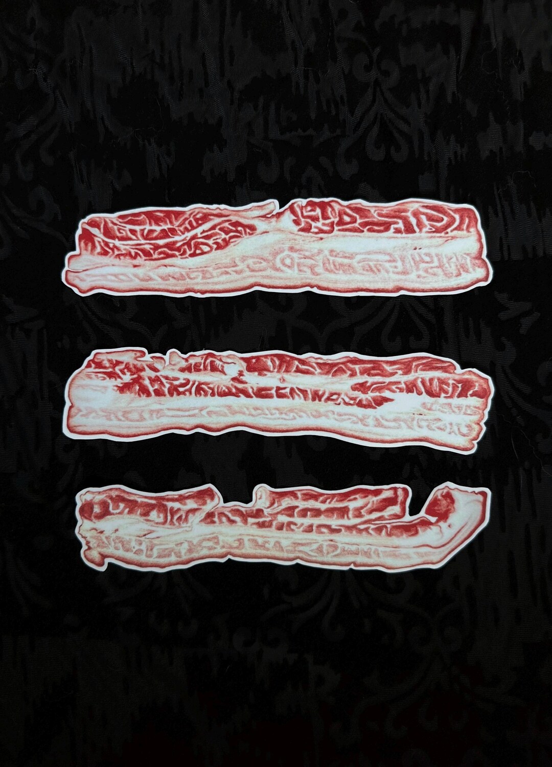 Bacon Vinyl Sticker - Etsy