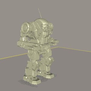 Gargoyle man O' War B Battletech/mechwarrior Robot - Etsy